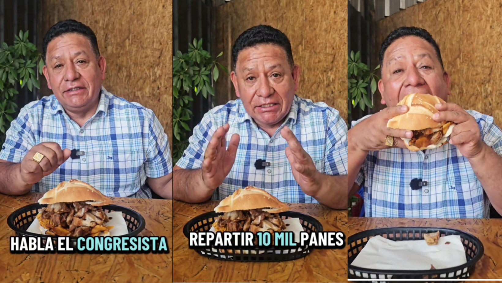 Congresista Esdras Medina ofrece 10 mil panes con chicharrón si Perú gana el “Mundial de ...