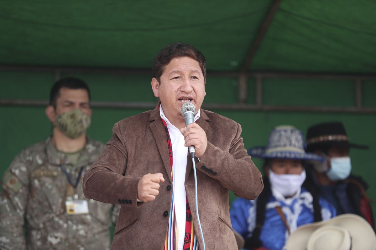 Premier Guido Bellido plantea Acuerdo Nacional Bicentenario - Diario La ...