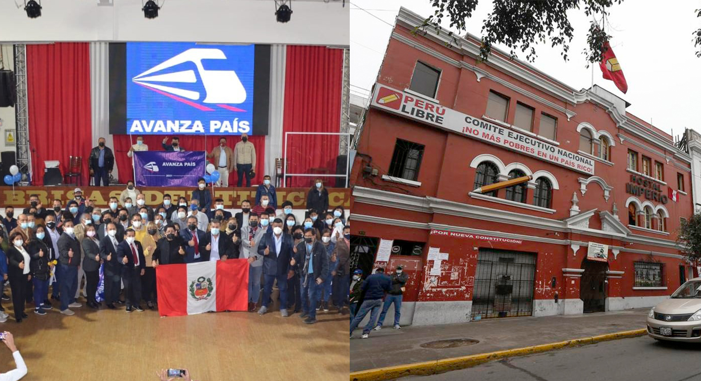 Denuncian un mal uso de los fondos públicos en Avanza País y Perú Libre ...