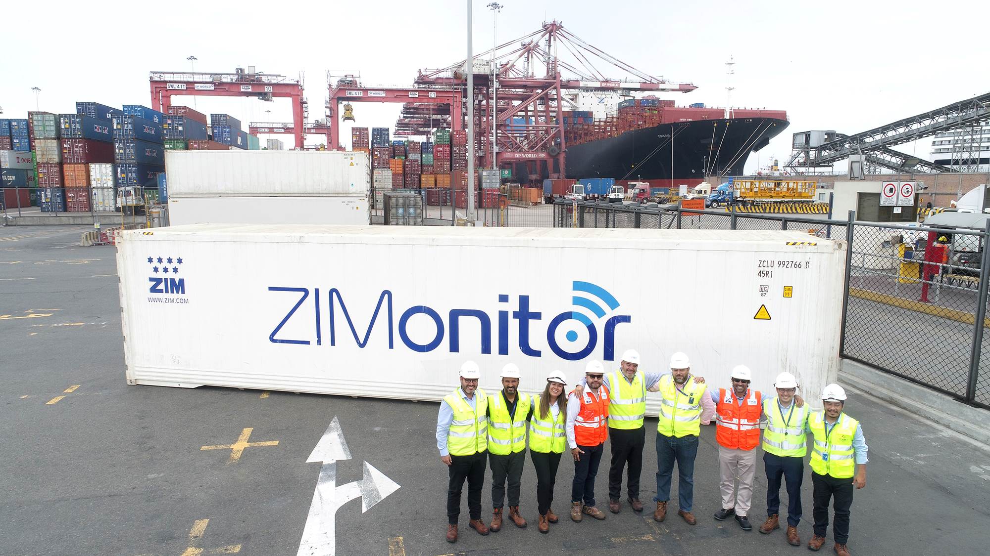 DP World Callao le da la bienvenida a la naviera ZIM - Diario La Noticia