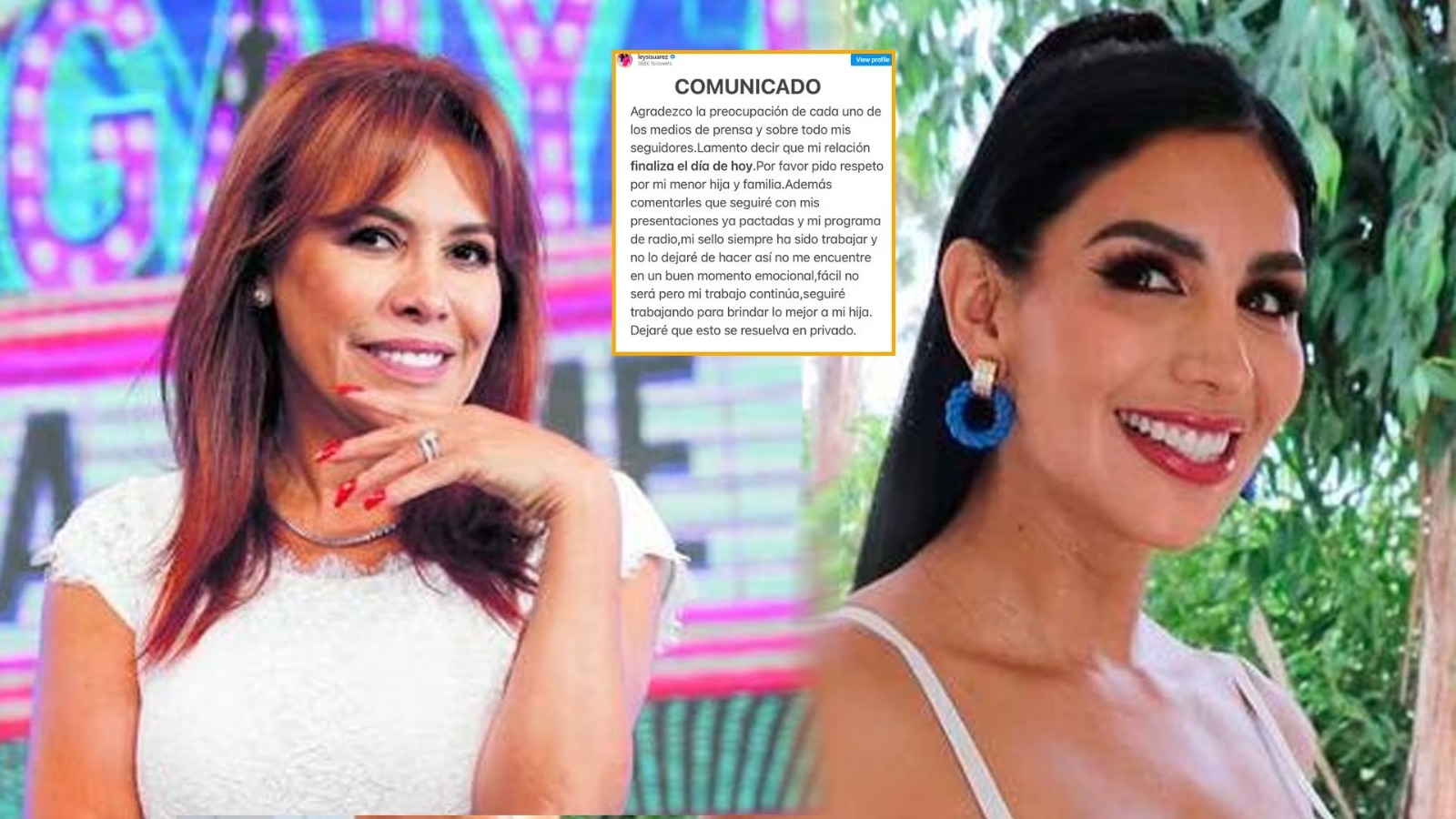 Magaly alaba a Leysi Suárez: “Tiene dignidad y amor propio, es una ...