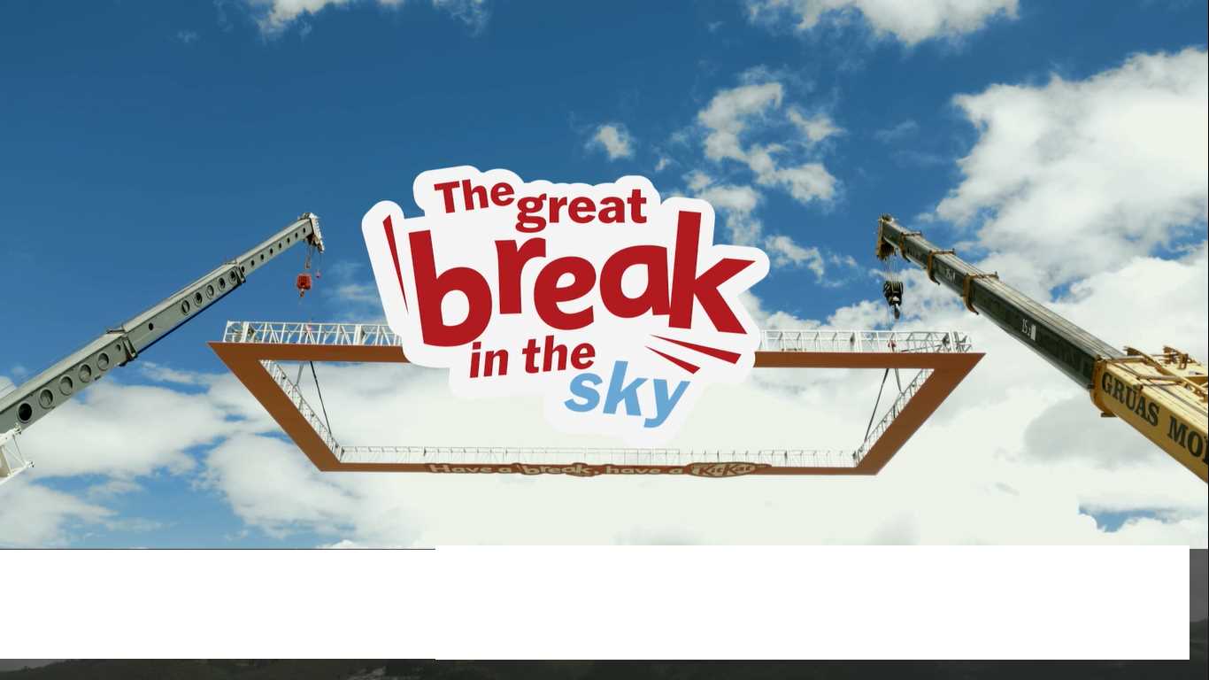 Bombai y KitKat presentan "The Great Break in the Sky" en Ecuador ...