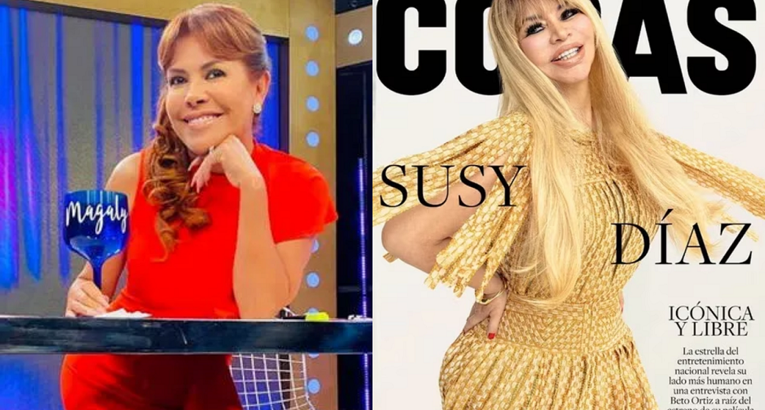 Magaly tira flores a Susy Díaz por la portada de ‘Cosas’ - Diario La ...