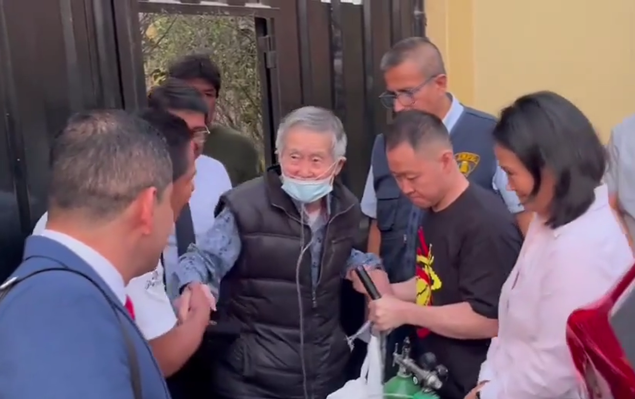 Alberto Fujimori Salió En Libertad Y Abandonó El Penal Barbadillo