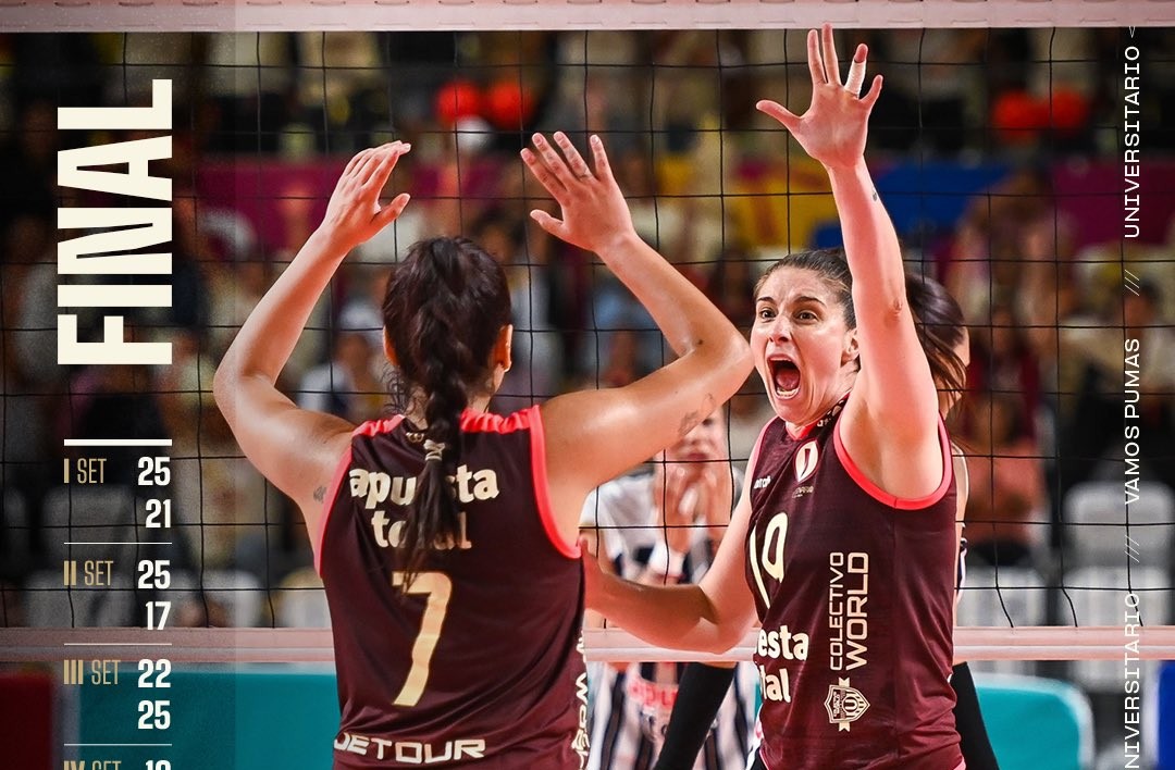 ¡Garra crema! Universitario se llevó el clásico en el vóley - Diario La ...