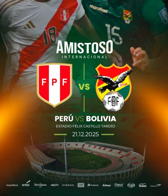 Perú vs. Bolivia: amistoso confirmado antes del repechaje mundialista ...