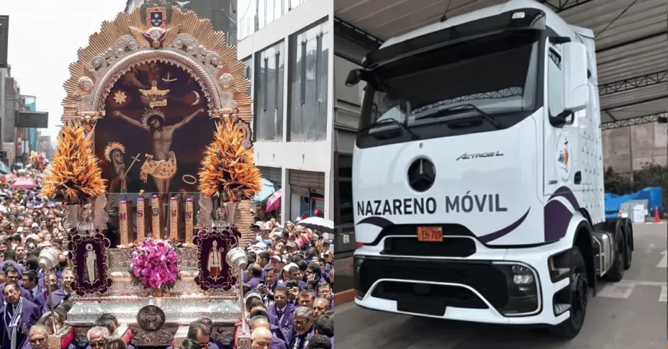 Hoy el Cristo Morado recorre calles en el “Nazareno Móvil” - Diario La ...
