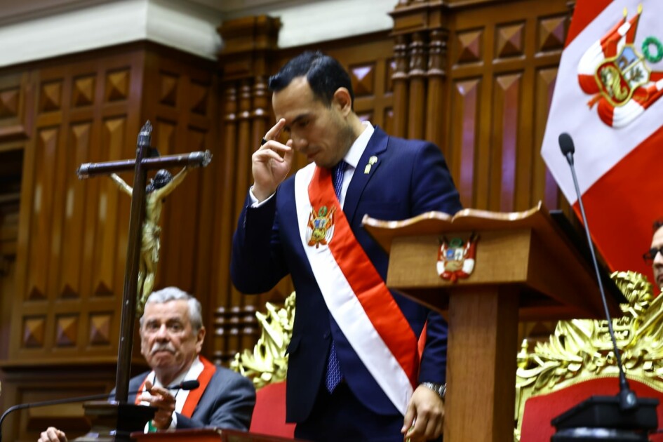 Congresista José Jerí es el nuevo presidente del Perú - Diario La ...