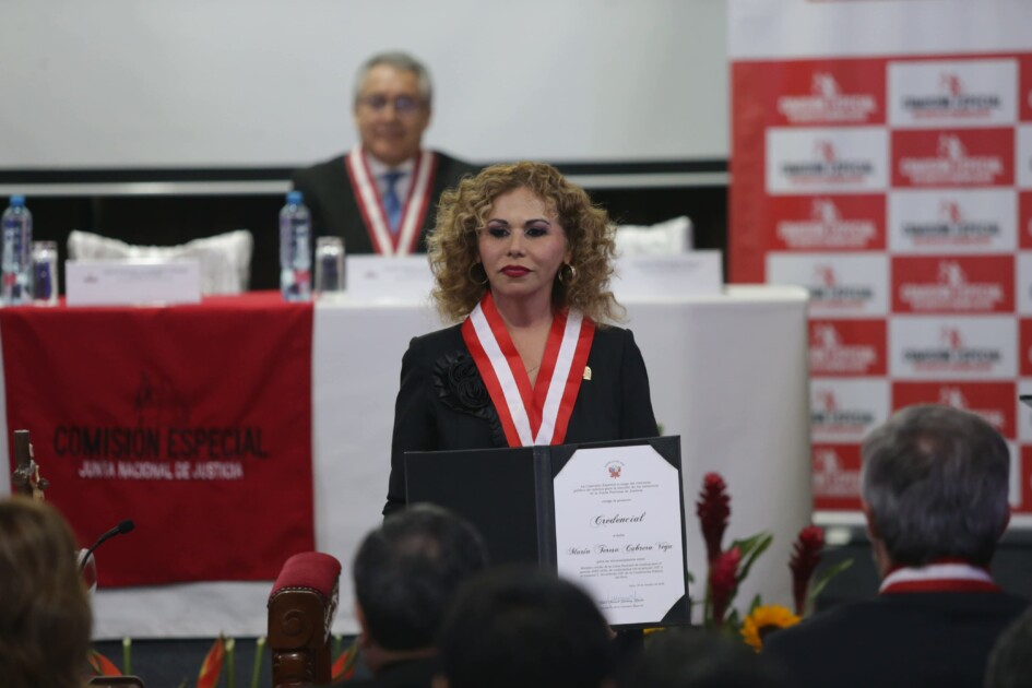 María Teresa Cabrera fue elegida presidenta de la JNJ para el 2026 ...