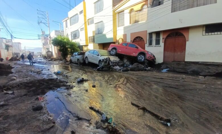 Lluvias, huaycos y desbordes de ríos azotan en varios distritos de ...