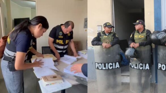 Policía y Fiscalía buscan contratos y registros en locales de Galaga ...